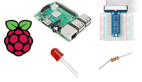 Raspberry Pi Tutorial How To Blink An Led 4 Steps Instructables