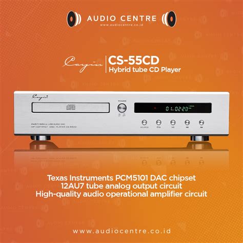 Jual Cayin Cs 55cd Cd Player Cayin Cs 55 Cd Cayin Cs 55cd Shopee Indonesia