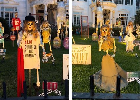 Taylor Swift Skeleton Display In New Orleans Becomes Viral Sensation