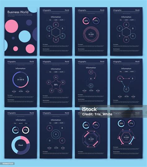 벡터 그래픽 인포그래픽은 6가지 옵션입니다 모바일 응용 프로그램 워크플로 레이아웃 다이어그램 배너 웹 디자인 6단계로 비즈니스