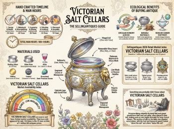 Victorian Salt Cellars From 13 Shops