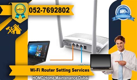 Wifi Router Setting Home Maintenance Dubai Service