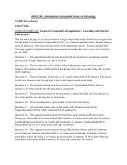 GEOG100 Lab 8 1 Pdf GEOG 100 Introduction To Geospatial Science Technology NAME Trevor