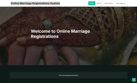 Online Marriage Certificate Registrations System Using Python Django Python Django Projects