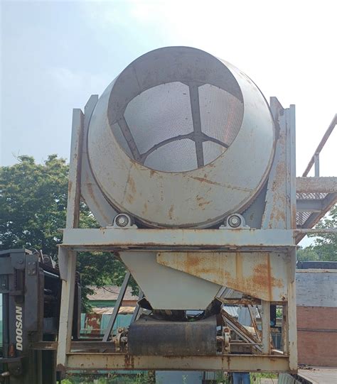 중고 원형선별기로터리스크린파이1500x기장6500와이어매쉬타입 제품소개 고려기계