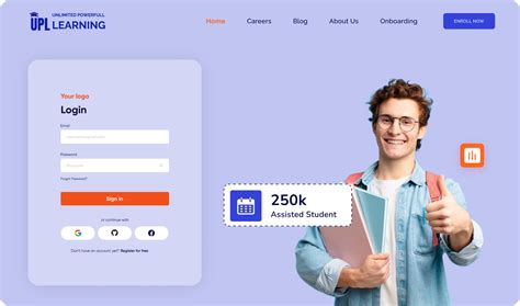 LMS Landing Page Figma