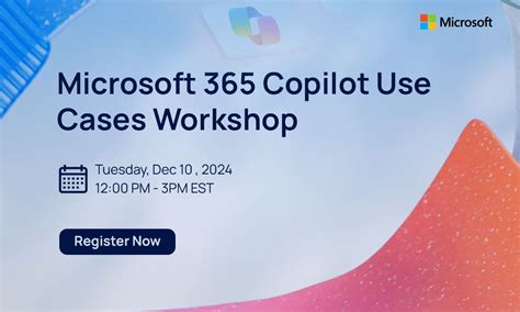 Join Microsoft 365 Copilot Workshop