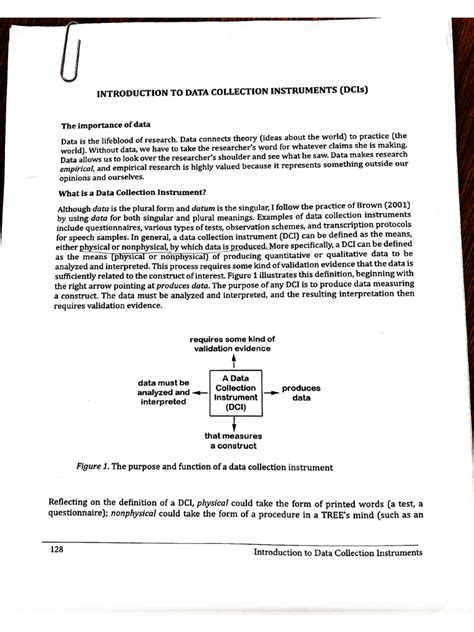 Data Collection Instruments Pdf