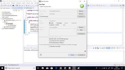 selenium part 17 handling mouse operation in selenium webdriver youtube