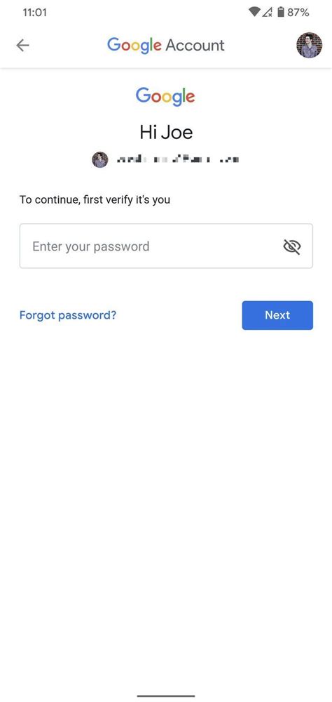 How To Reset A Forgotten Google Password Android Central