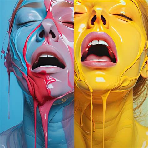 Premium Photo A Woman With Her Mouth Open And The Word Im Not Sure