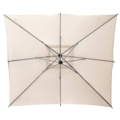 Square Offset Parasol Manoa Wheat Hespéride A Must Have For Sunny