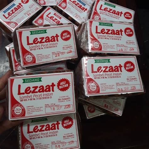 Jual Bumbu Pecel Sambel Pecel Lezaat Asli Blitar Varian Sedang