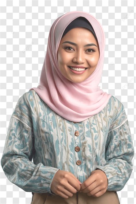 Realistic Young Muslim Malay Girl Tudung Malay Girl Muslim Png
