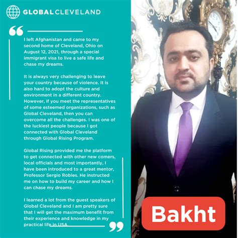 Global Rising Class 2021 2022 Global Cleveland