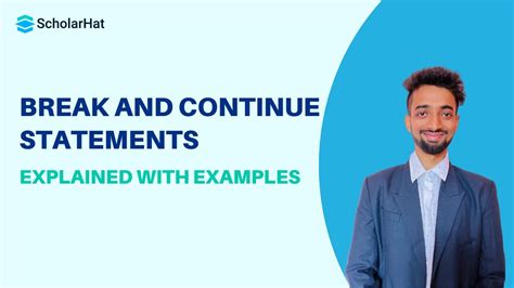 Break And Continue Statements Explained With Examples Youtube