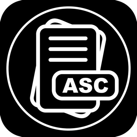 Asc File Format Icon Over 130 Royalty Free Licensable Stock Illustrations And Drawings Shutterstock
