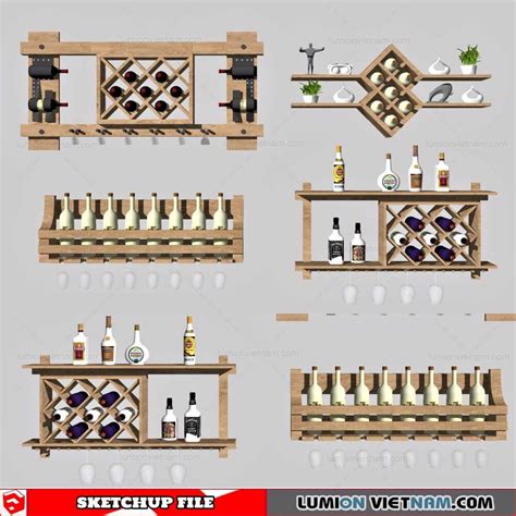 Decorative Shelf Sketchup Models