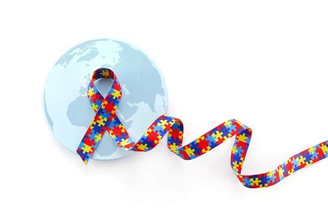 Premium Photo World Autism Awareness And Pride Day Or Month With