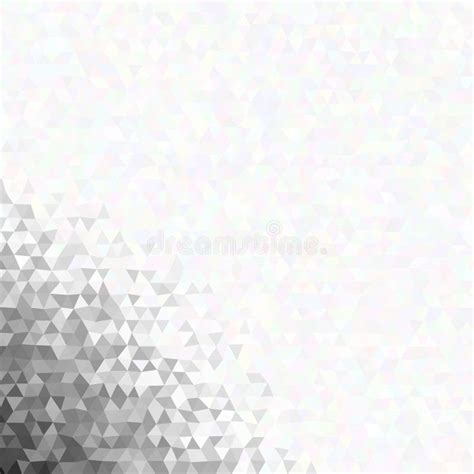 Vector Abstract Triangular Background Template Stock Vector