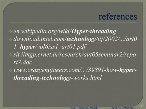 hyper threading technology pptx