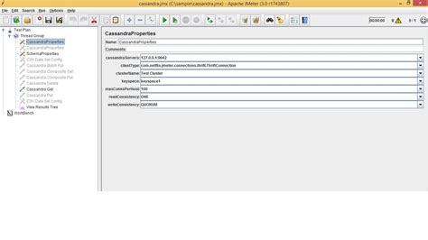 Cassandra Database Testing With Jmeter Stack Overflow