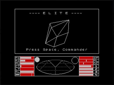 Elite 1986firebird Spectrum Zx 48k Play Online In Your Browser Retrogamespro