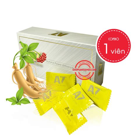 Kẹo Sâm A7 Alpha Seven Kẹo Sâm Hamer