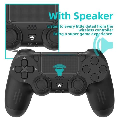 Data Frog Bluetooth Compatible Game Controller For Ps4 Slim Pro Wireless Gamepad For Pc Dual
