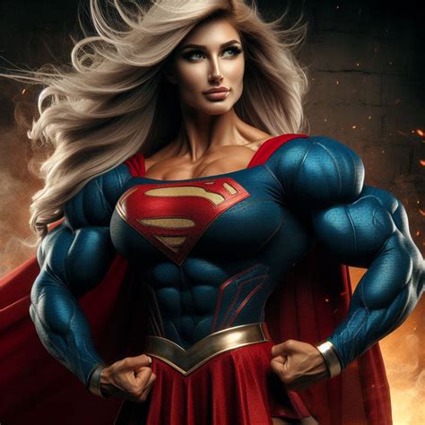 Misc Supergirl 1 By Deviantmusclequeen On Deviantart
