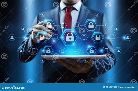 Cyber Security Data Protection Business Technology Privacy Concept