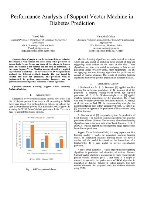 Diabetes Prediction Unpublished Pdf