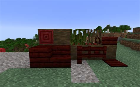Dark Oak To Red Mangrove Minecraft Texture Pack
