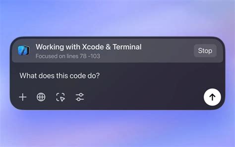 Consomac Chatgpt Sintègre à Certaines Apps Du Mac Dont Xcode