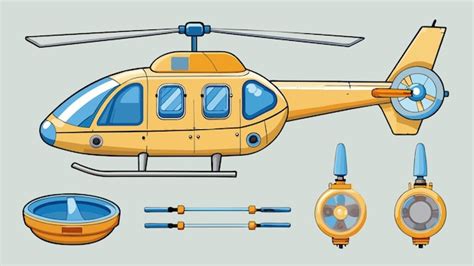 헬리터 터 그래픽 일러스트레이션 Eps 소스 파일 형식 손실없는 스케일링 아이콘 디자인 프리미엄 벡터