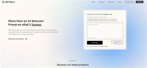 sophisticated ai text detectors gptzero