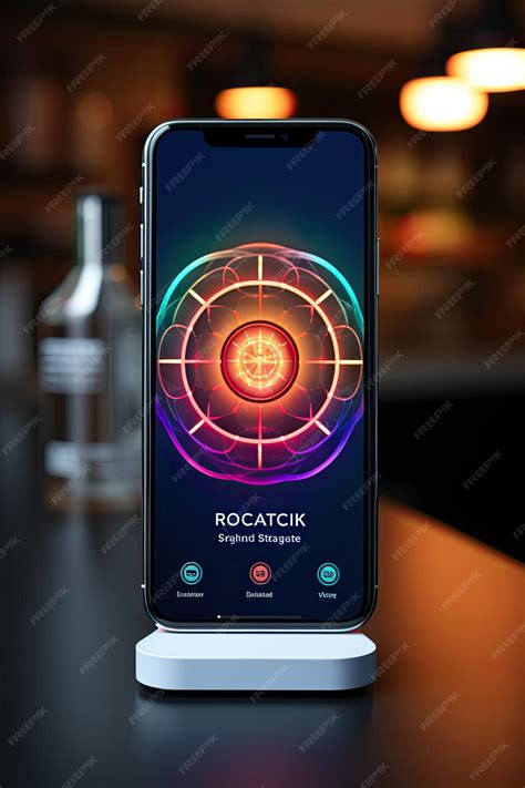 Premium Photo Mobile App Ui Mockup Generate A Sleek And Modern Ui