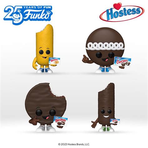 New Hostess Snack Cakes Funko Pop Vinyl Figures In The Pop Ad Icons