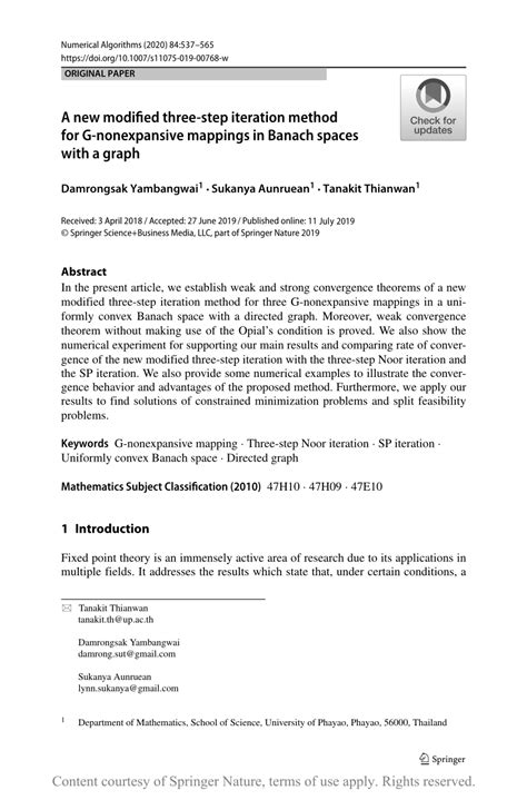 A New Modified Three Step Iteration Method For G Nonexpansive Mappings In Banach Spaces With A