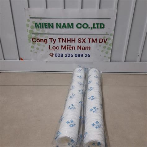 Lõi Lọc Sợi Quấn Cpp 20inch 5 Micron