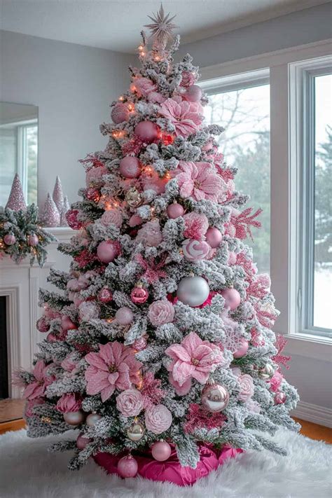 Think Pink Decorating Your Pink Christmas Tree With Style 17 Ideas