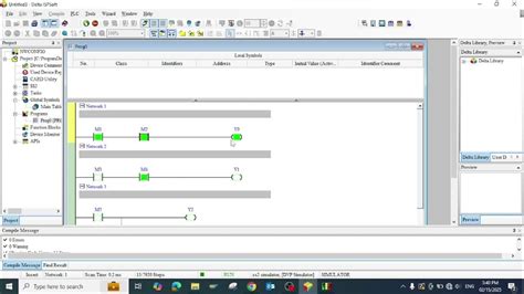 Contact Types In Delta Plc Delta Plc Isp Soft Programming Tutorialadn