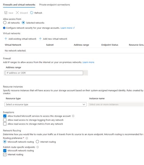 Azure Devops Terraform Backend Cannot Connect To Storage Account
