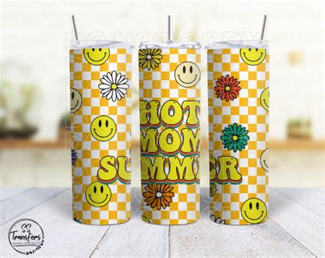 Hot Mom Summer Sub Tumbler Transfer Ss Transfers