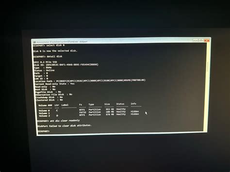 How To Clear Current Read Only State Yes On M2 Ssd Rcomputerhelp