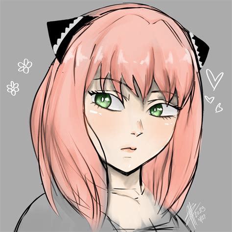 Melani Erb Anya Forger Sketch