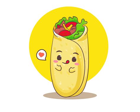 Burrito Images Cartoon At Gemma Dalton Blog