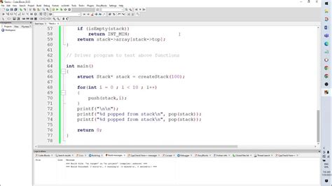 Stack Arrays Youtube