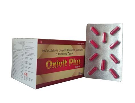 Oxivit Plus Capsules Methylcobalamin Lycopene Antioxidant