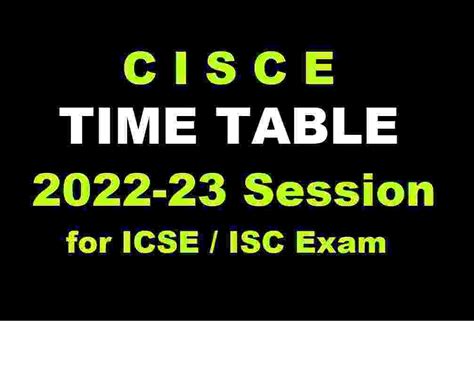 CISCE Date Sheet Time Table Likely To Released On This Month ICSEHELP